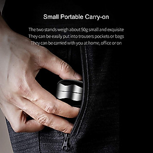 Laptop Cooling Pad, Hagibis Ergonomic Laptop Stand Small Invisible Cooler Ball Portable Magnetic Foot Heat for MacBook Pro Computer