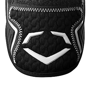 EvoShield Pro-SRZ 2.0 Batter's Double Strap Elbow Guard - Black, Size Large