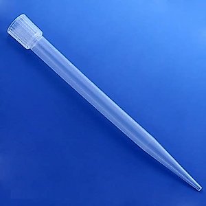 Globe Scientific 151247 Pipette Tip, 5000ul (5Ml), for Use with Biohit Proline and Eppendorf Research, Milliliters, Degree C, Polypropylene, Natural (Pack of 250)