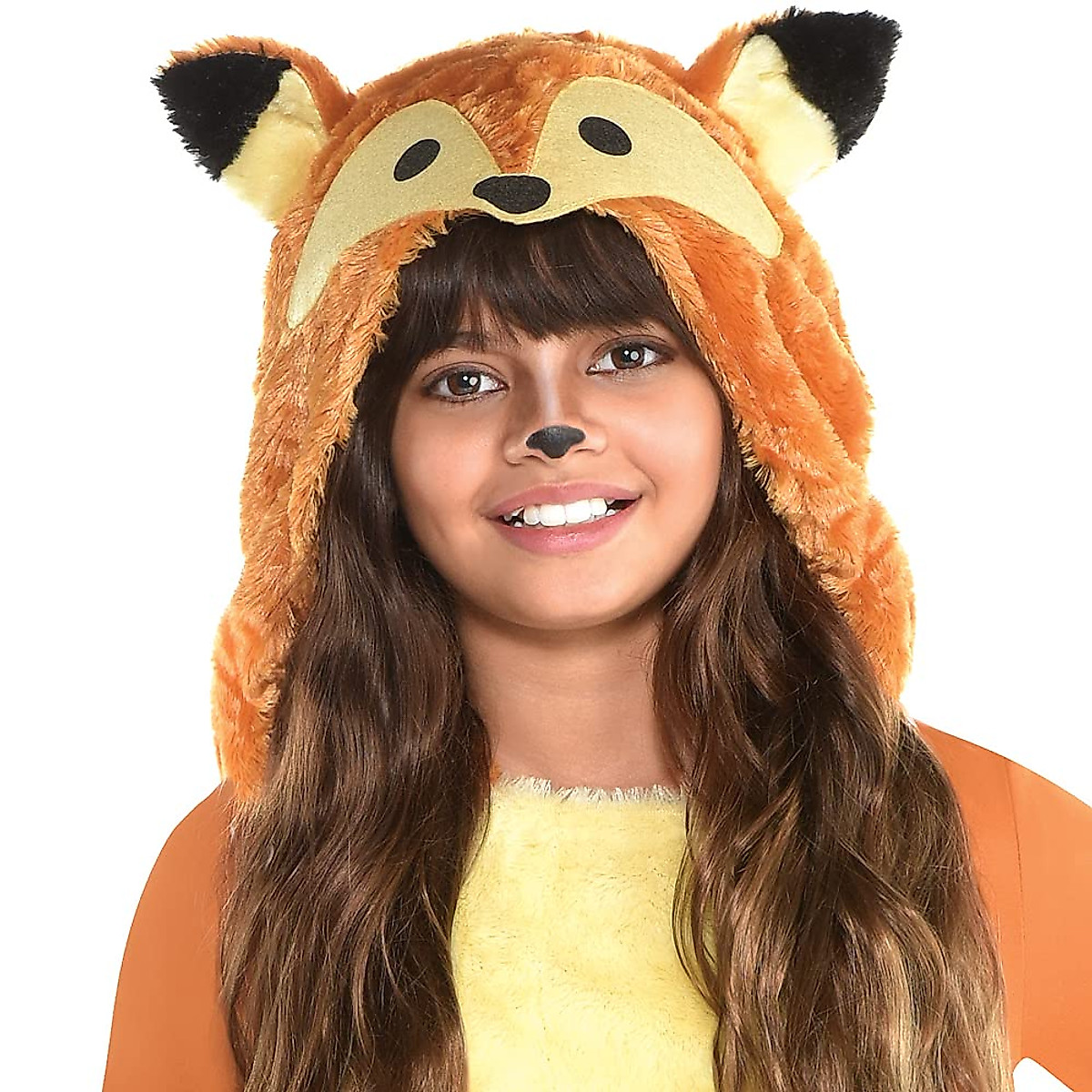 Orange Furry Fox Child Costume Set (Large 12-14) 1 Set - Super Cozy & Adorable - Perfect For Party, Halloween & Play