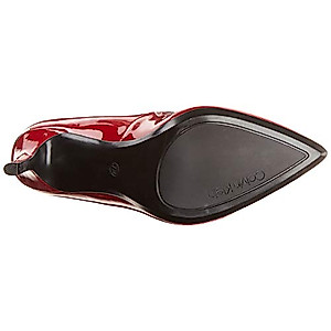 Calvin Klein Women's Gayle Pump, Crimson Red, 8