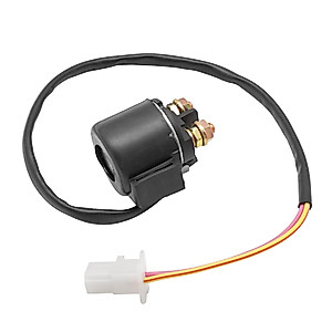 M MATI Starter Solenoid Relay & Spark for Yamaha Warrior 350 87-03 Big Bear 350 Moto-4 350 250 225 200 85-96 Timberwolf 250 92-00 Kodiak 400 93-95 4KD-81940-00-00 D8E-A0000-00-00 D7E-A0000-00-00