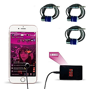 Auto Clicker For iphone ipad:Adjustable Speed Physical Clicker,Simulated Finger Continuous Clicking,Phone Auto Digital Display Clicker for Android IOS,Suitable for TIk Tok Live,Gaming, Reward Tasks（ Four Powerful Click Modes） (C3)