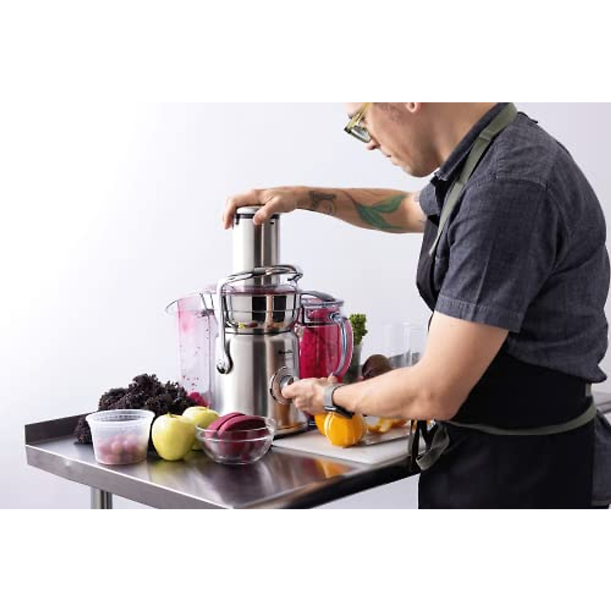 Breville Commercial Juice Fountain XL Pro, Brushed Stainless Steel, CJE830BSS1BNA1