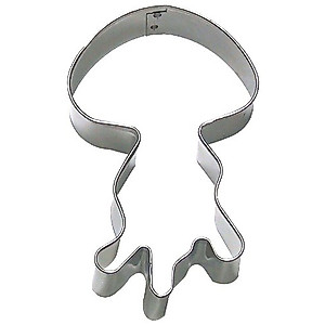 Jelly Fish Cookie Cutter 4 Inch - Made in the USA – Foose Cookie Cutters Tin Plated Steel Jelly Fish Cookie Mold