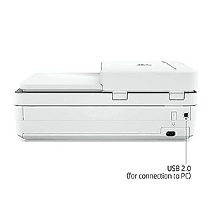 HP Envy Pro 6458 All-in-One Wireless Printer: Easy Printing, Scanning, Photo Copying, Fax Jobs, High-Yield Ink Stability, Borderless, Double-Sided Printing for Home & Office, 5SE48A (Renewed)