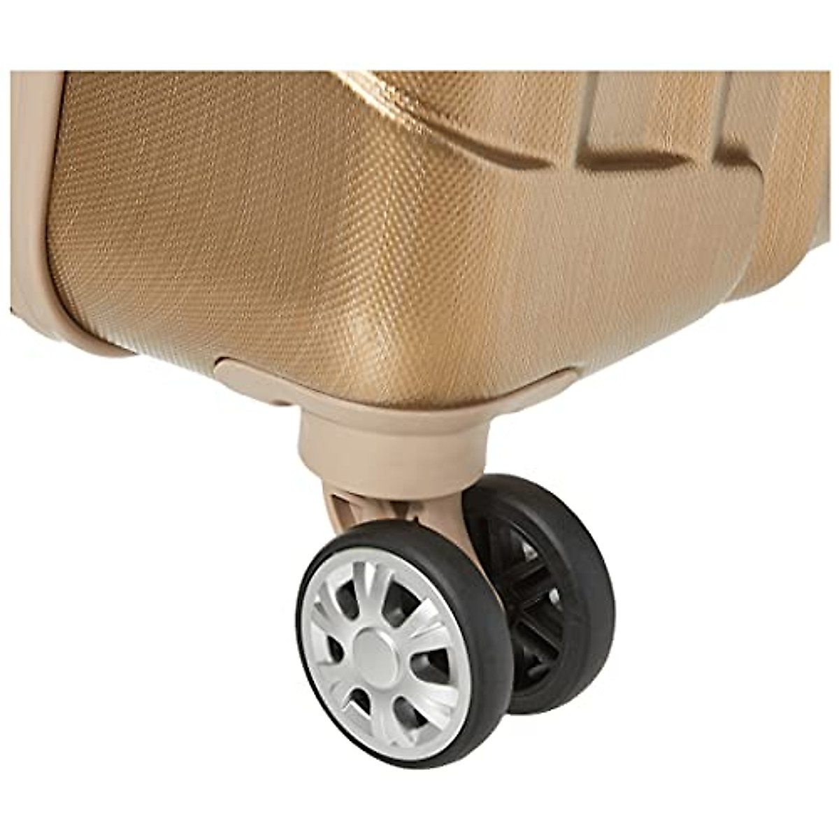 Rockland Santa Fe Hardside Spinner Wheel Luggage, Bronze, Carry-On 20-Inch