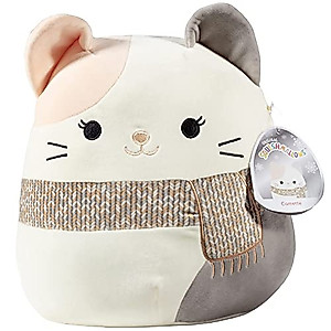 Squishmallows 12" Camette The Cat - Officially Licensed Kellytoy Plush - Collectible Soft & Squishy Kitty Stuffed Animal Toy - Add to Your Squad - Gift for Kids, Girls & Boys - 12 Inch