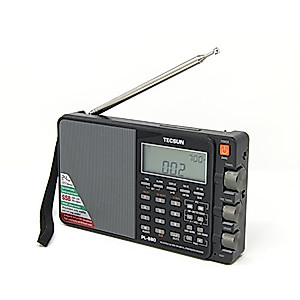 Tecsun PL880 Portable Digital PLL Dual Conversion AM/FM, Longwave & Shortwave Radio with SSB (Single Side Band) Reception
