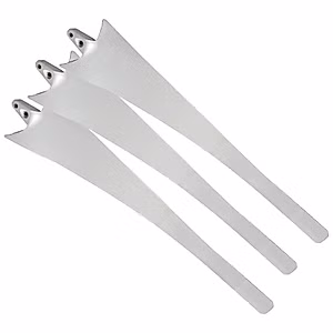 3-blade Wind Turbine Blades 550mm-750mm Wind Turbine Blades Horizontal Axis Wind Turbine Blades Wind Turbine Accessories Easy To Install Easy To Use Fiberglass Lightfast ( Color : 650mm(2.14ft) )