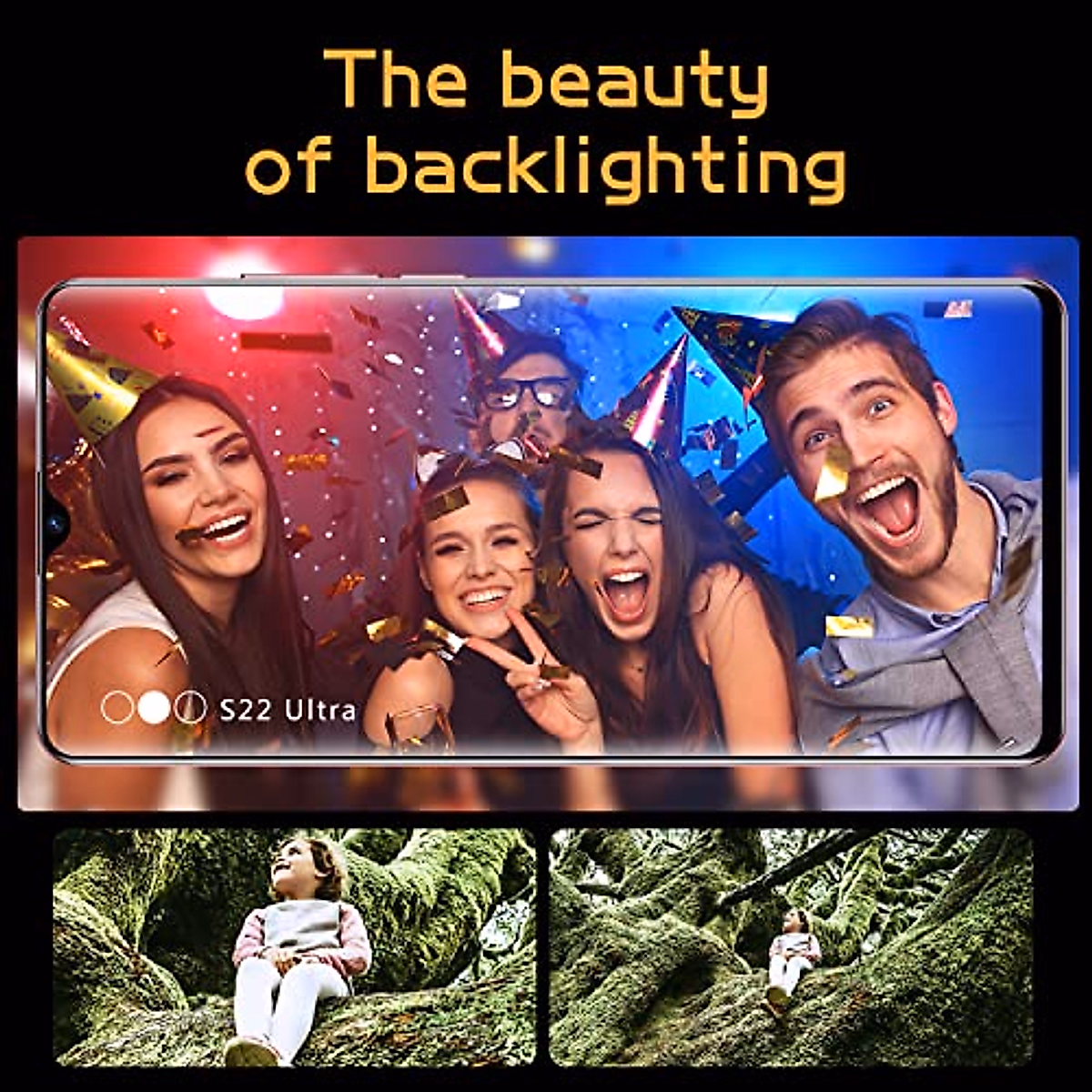 Unlocked Smartphone 6.7inch Cell Phone S22 Ultra 2+16GB HD Full Screen Straight Talk Phone Dual Sim Unlocked Android Phones Boost Mobile Phone (Green)