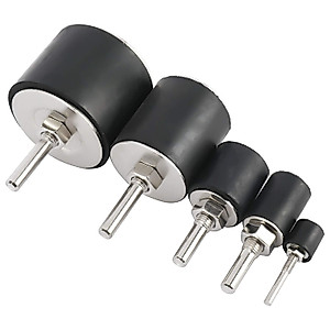 KUNTEC 25 Pieces Sanding Drum Kit for Woodworking Drill Presses and Power Drills