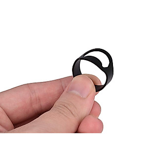 DS. DISTINCTIVE STYLE Bottle Opener Ring and Ace Poker Shaped Cap Opener Lightweight Stainless Steel Credit Card Size Beer Soda Bottle Opener - Black - Bar World Cup Party Supplies