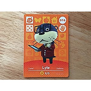 Nintendo Animal Crossing Happy Home Designer Amiibo Card 16 Lyle 016/100 by Nintendo