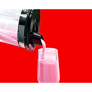 Hamilton Beach Smoothie Smart Blender with 5 Speeds & 40 oz Glass Jar, Black (56206)