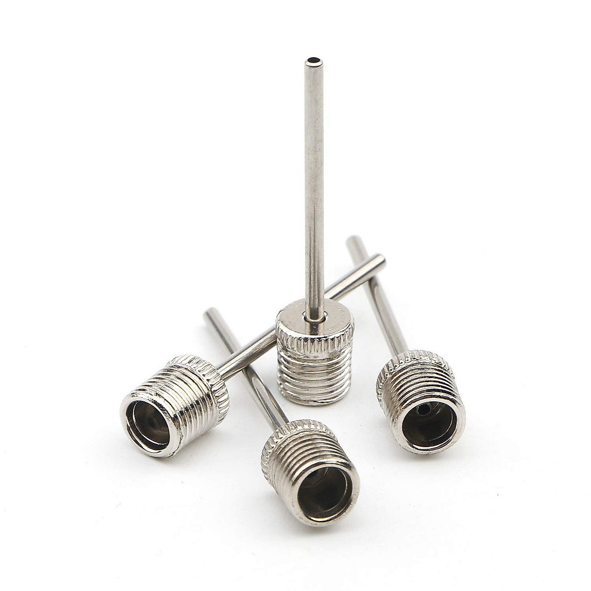 Rowiz Basketball Pump Needle, Inflate Pump Needle Adaptor for Soccer Rugby Football Volleyball Ball, Inflatable Air Pump Needle Replacement, Pack of 50