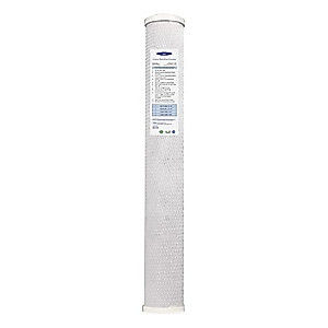 Crystal Quest Coconut Based 5-Micron Carbon Block Filter Cartridge | CQE-RC-04014 Replacement Cartridge_2-7/8” x 20”