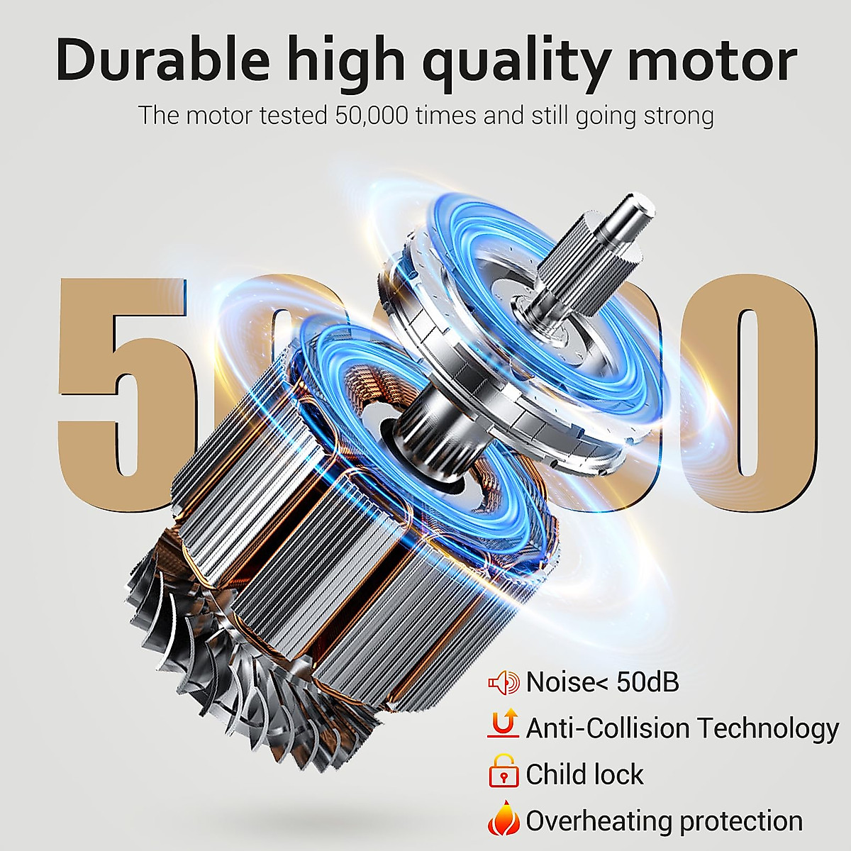 farexon 55 x 24 inch Standing Desk Electric Adjustable Height with Charging Station, Stand up Desk with Oversized Mouse Pad, Ergonomic Curved Workstation, 4 Caster, 4 Preset Heights Easy to Set（Brown