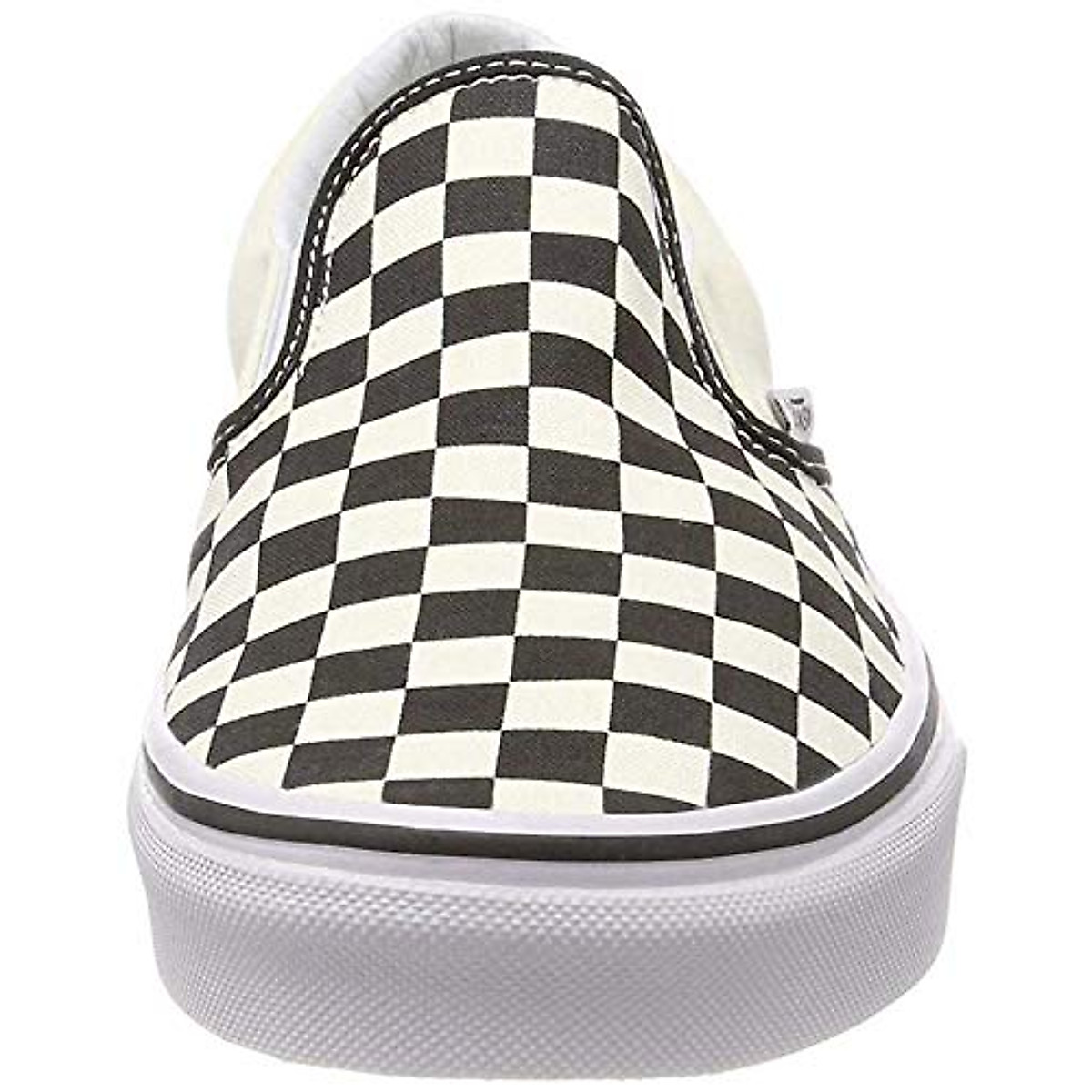 Vans Unisex Adults' Classic Slip On, Black/Off White Check, 5 UK