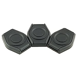 SJZBIN 3PCS Lens Shutter Privacy Cover Thin Web Camera Lens Cover Privacy Shutter Cap Hood Web Cam Privacy Covers for Logitech HD Pro Stream Webcam, Black