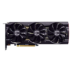EVGA 10G-P5-3881-KR GeForce RTX 3080 XC3 BLACK GAMING, 10GB GDDR6X, iCX3 Cooling, ARGB LED