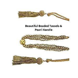 Indian Potli Bag, Bucket Bag Embellished With Golden Motifs For Parties, Weddings, Brides, Festivals, Velvet Purse (Navy)