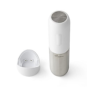 Rabbit Compact Electric Corkscrew Wine Bottle Opener (White), 10.75 inches