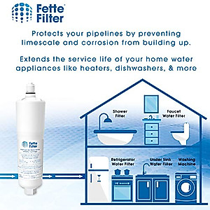 Fette Filter - Water Filter Cartridge Compatible with AP431 (Pack of 4)