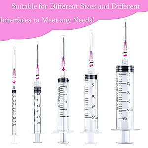 20Pack - 18Ga38mm Dispensing Needle,Individual Package of Injection Syringe Accessories with Luer Lock,Suitable for Refilling Liquid, Inks,Livestock and Industry