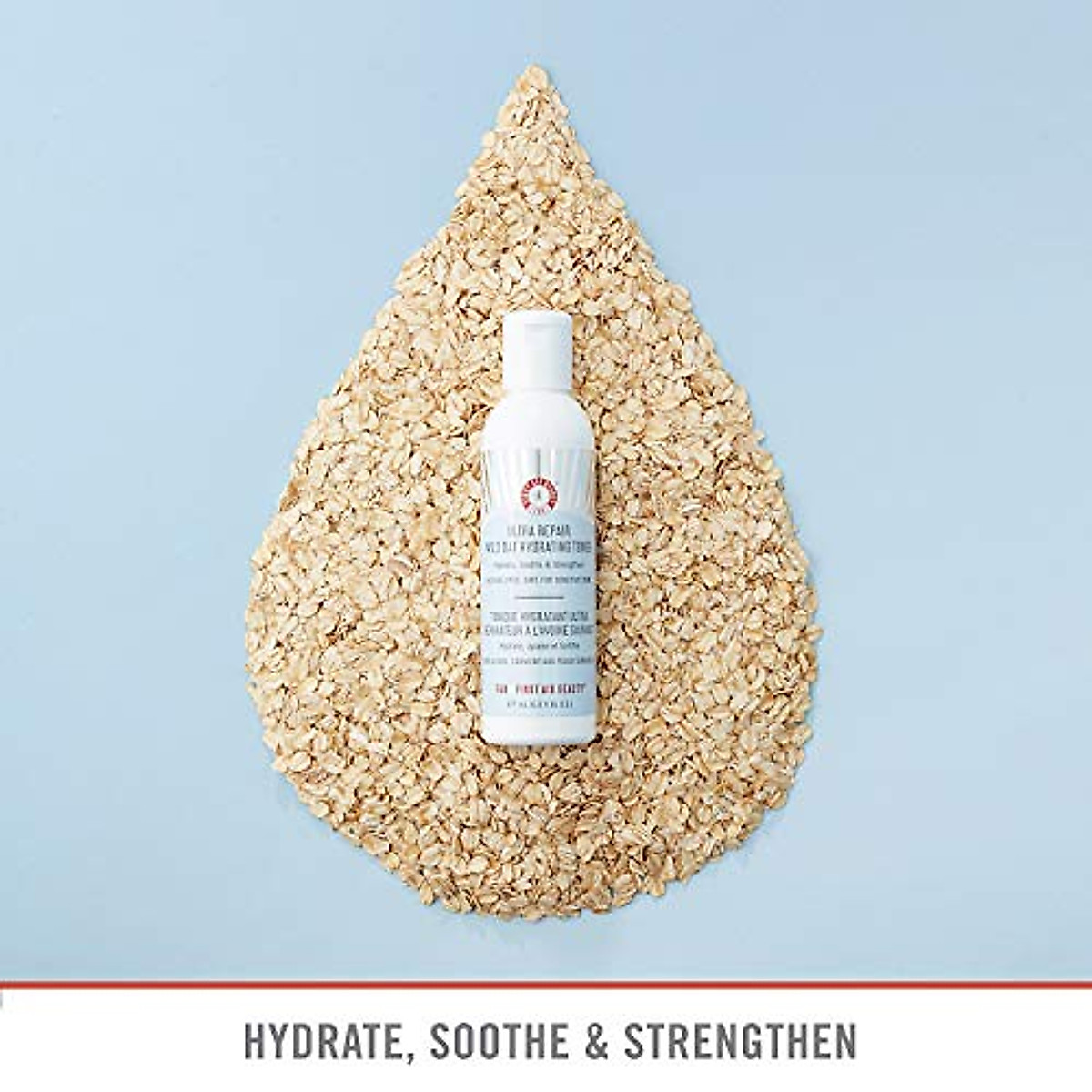 First Aid Beauty Ultra Repair Wild Oat Hydrating Toner, Alcohol-Free Calming Toner