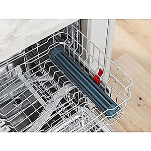 Kraus KRM-10NB Kore Multipurpose Over-Sink Roll-Up Dish Drying Rack, 21 Inch-Regular, (Cyan Blue), 20.5 L x 12.3 W