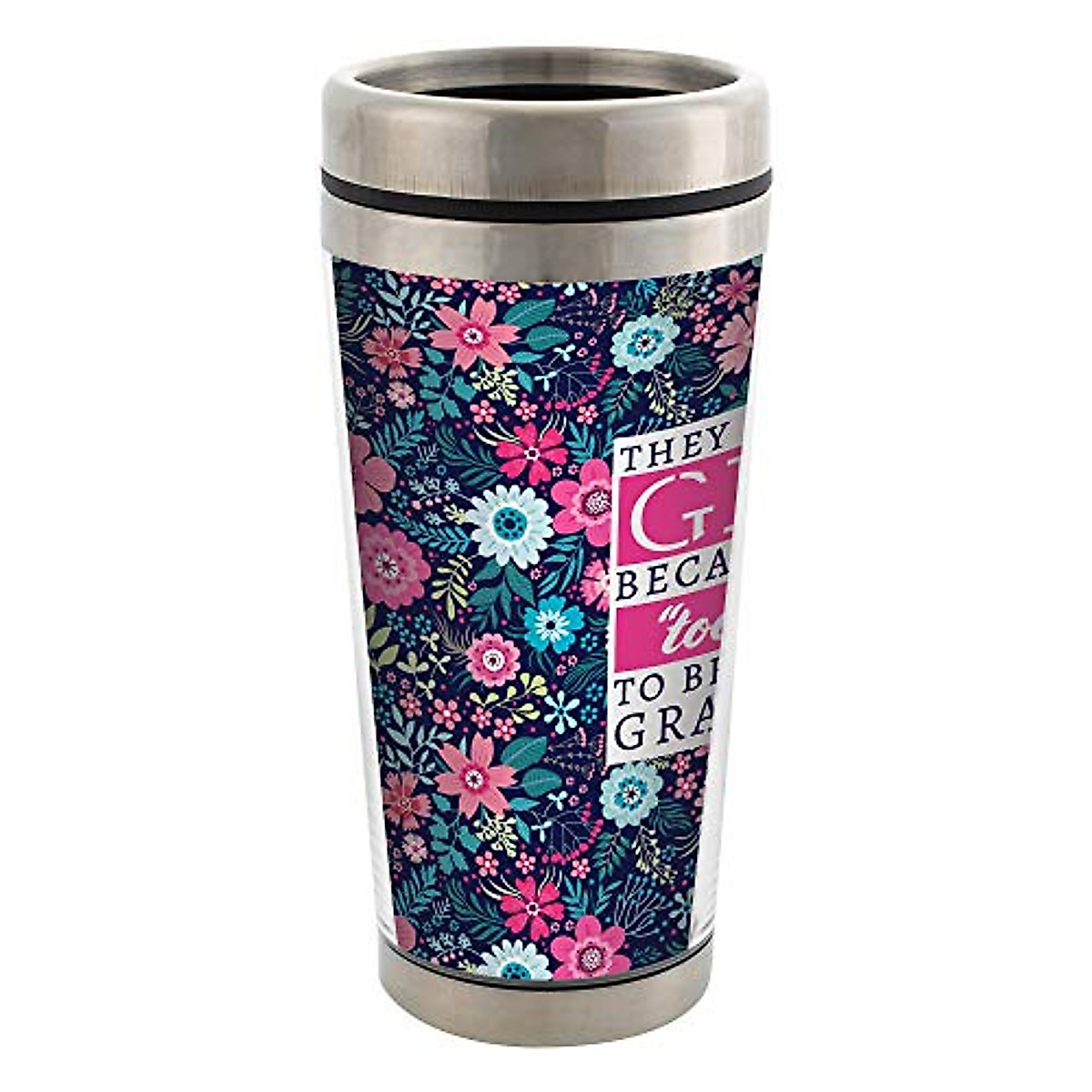 Gigi Too Cool to be Called Grandma Stainless Steel 16 oz Travel Mug with Lid