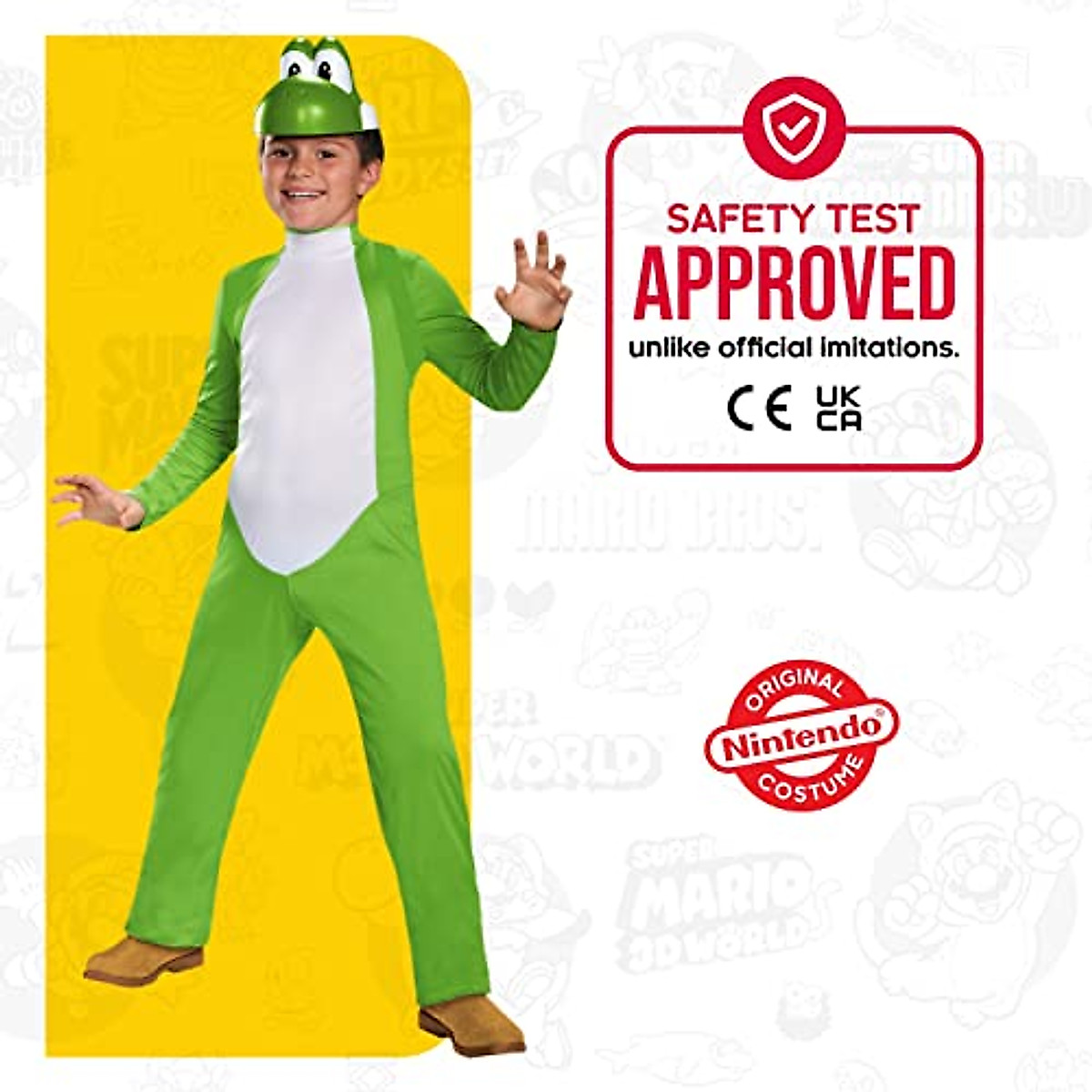 Boys Yoshi Deluxe Costume Large