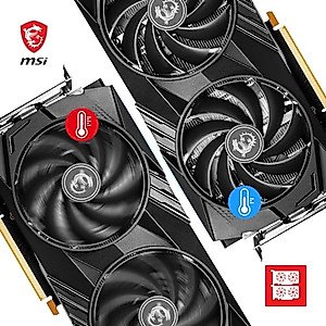 MSI GeForce RTX 4060 Gaming X 8G Graphics Card - RTX 4060 GPU, 8GB GDDR6 (17Gbps/128-bit), PCIe 4.0 - Twin FROZR 9 (2 x TORX Fan 5.0), RGB - HDMI 2.1, DisplayPort 1.4a