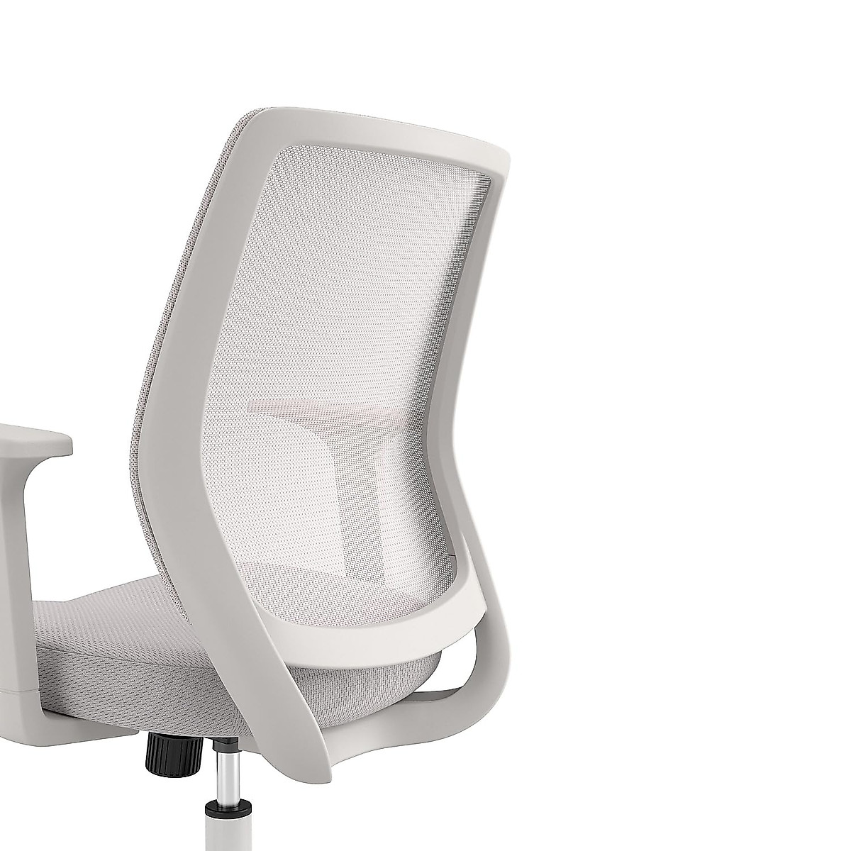 Union & Scale UN59418 Essentials Mesh Back Fabric Task Chair, Gray