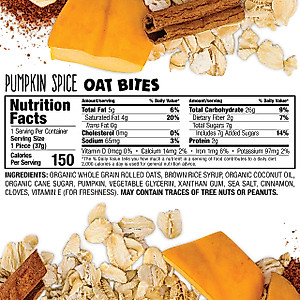 Bobo's Pumpkin Spice Oat Bite, Pack of 30