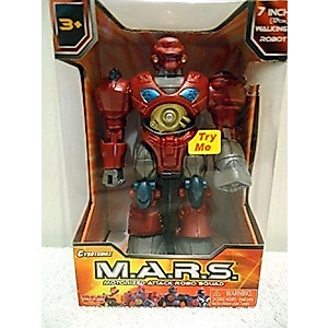 M.A.R.S. Motorized Attack Robo Squad - Red Robot .HN#GG_634T6344 G134548TY9722