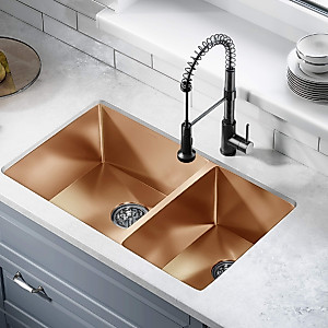 Swiss Madison Well Made Forever SM-KU725RG Undermount Sink, Rose Gold