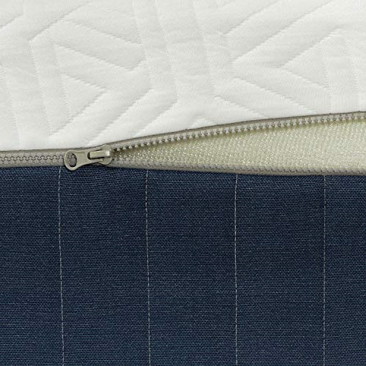 Blissful Nights Premium Adjustable Bed Frame and 12 Inch Hybrid Gel Infused Memory Foam Mattress Medium Soft Feel CertiPUR-US Certified (Split King)