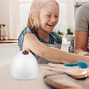 DOITOOL White Dresses Doll Dress Cake Mold Doll Cake Pan Mold Princess Doll Cake Bottom Mold Foam Cake Dummies Dessert Cake Shaper Baking Molds for Home Kitchen 8inch Wedding Decor