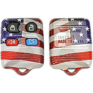 Dorman 13607US Keyless Entry Transmitter Cover Compatible with Select Ford / Lincoln / Mercury Models, Red; White; Blue