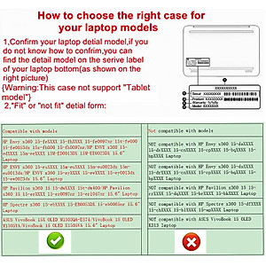 Alapmk Protective Case for HP Envy x360 15-feXXXX 15-fhXXXX 15-fe0097nr 15-fh0097nr/ENVY x360 15-esXXXX 15m-euXXXX 15m-eu0023dx/ENVY x360 15-eyXXXX 15-ewXXXX 15-ey0013dx 15-ew0023dx 15.6",Tree