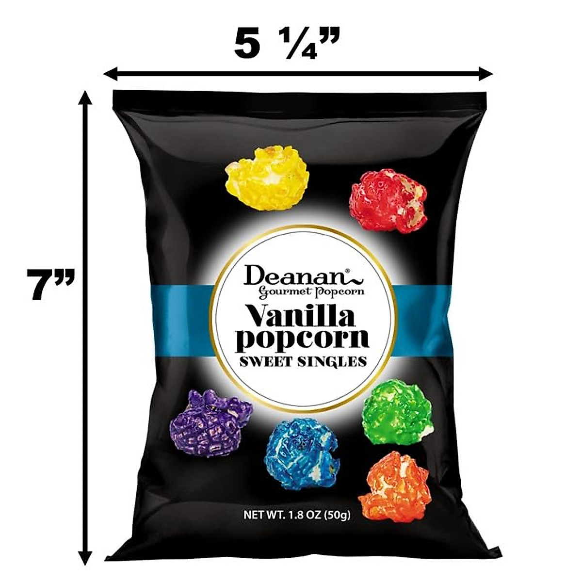 Deanan® Vanilla Popcorn "Sweet Singles" 12 count (1.8 oz each)