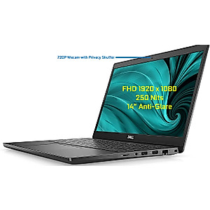 Dell Latitude 3420 Business Laptop 14" FHD, i5-1135G7, 32GB RAM, 512GB NVMe SSD, Webcam, AX Wi-Fi, Bluetooth, Micro SD Card Reader, HDMI, USB Type-C Thunderbolt - Windows 11 Pro (RENEWED)