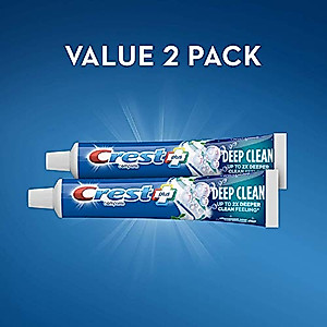 Crest Complete Plus Deep Clean 5.4 oz, Value 2 Pack - 2 Count (4 Total Tubes)