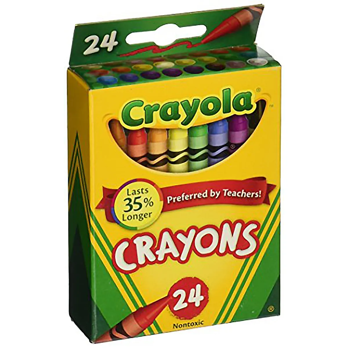 Crayola Crayons 24 Count, 6 Pack (52-0024-6)