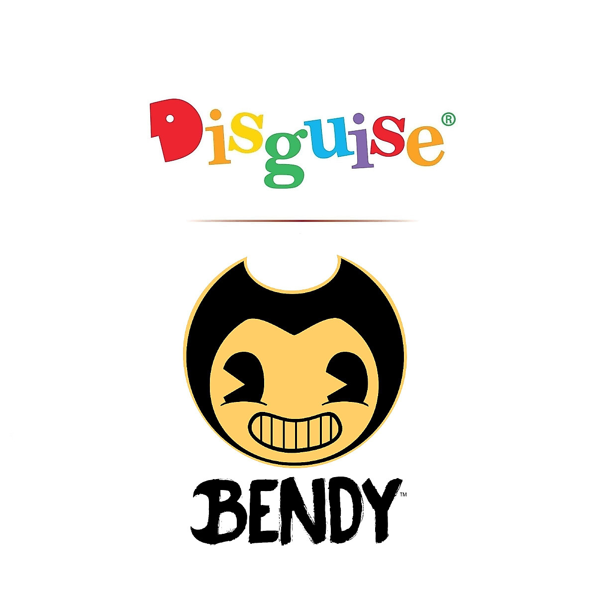 Disguise Alice Bendy and The Ink Machine Girls' Costume Black M (7-8)