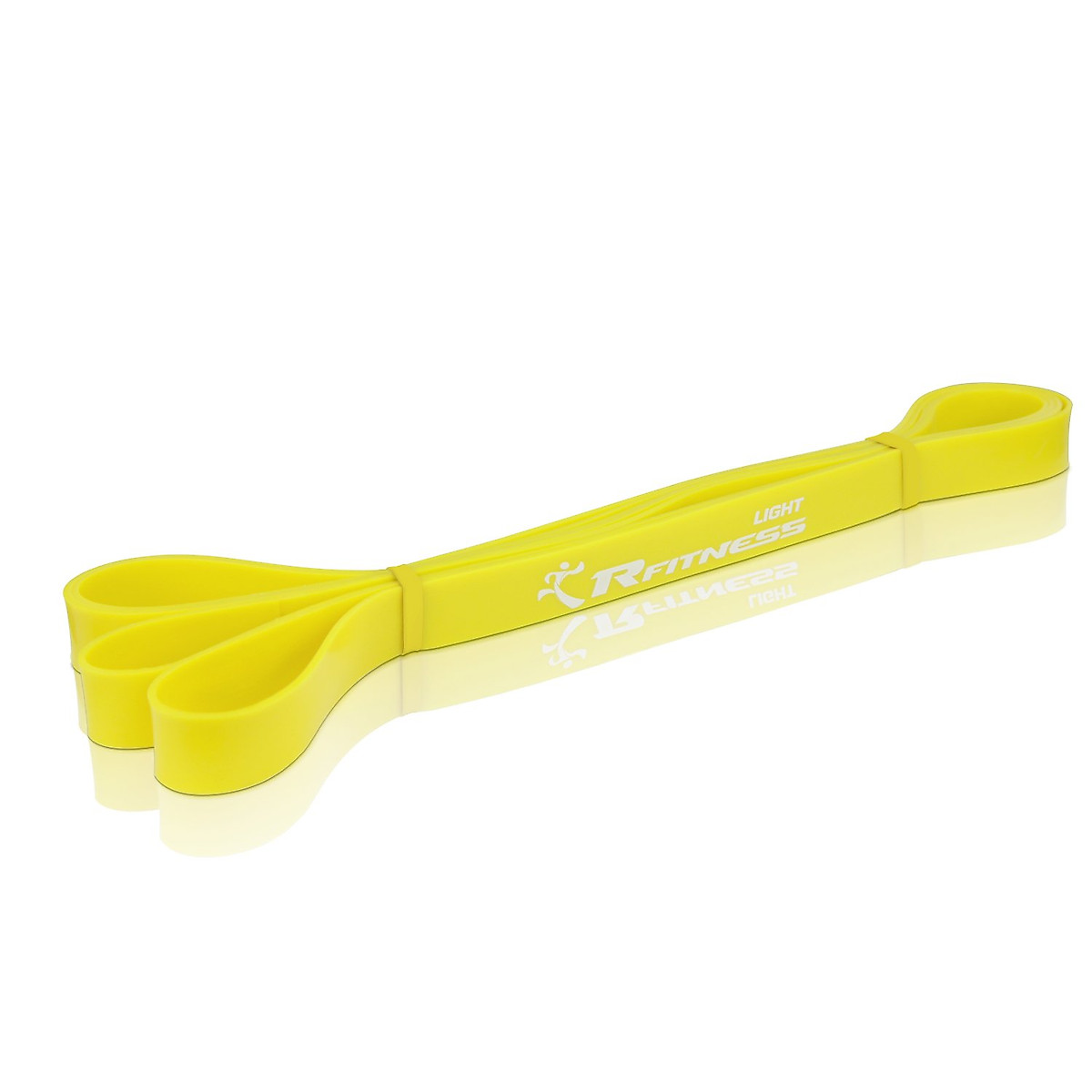 Furinno RFitness Professional 41-Inch Long Loop Stretch Latex Exercise Band, Light (Yellow)