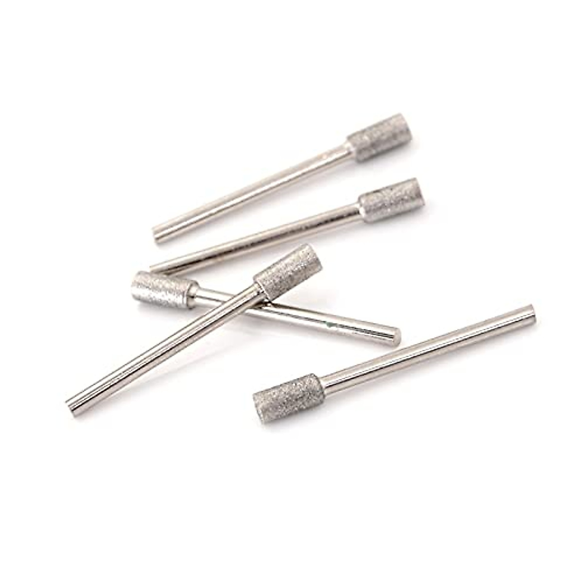 YMBHUO Grinding Tools 5PCS Diamond Chainsaw Sharpener Burr Stone File Chain Saw Sharpening