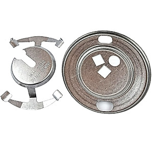 Coleman 288A5401 Heat Shield and Frame for 2-Mantle Liquid-Fueled Lanterns, Silver